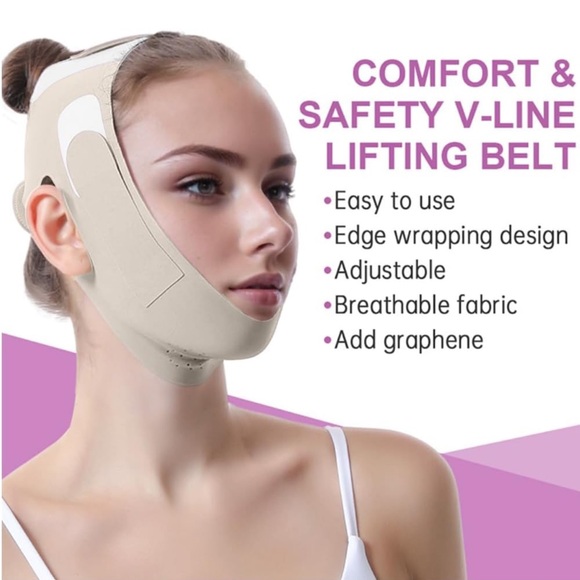 Accessories | Graphene Vline Mask Chin Up Mask V Shaped Face Mask Chin ...